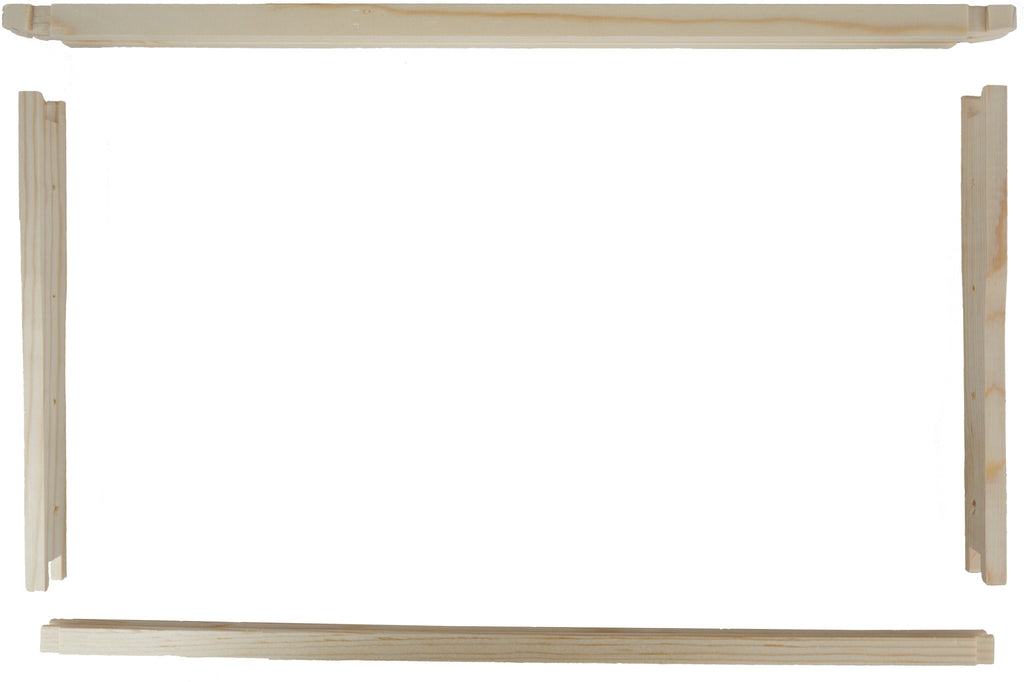 Wooden Frames - Groove Top & Bottom Bar – ApiHex